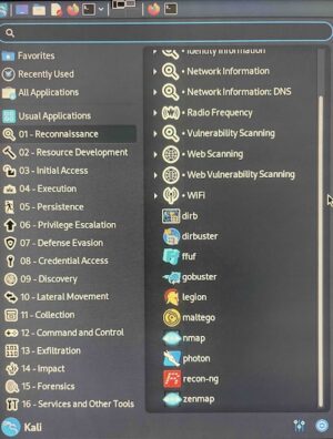 DirbusterでWEBサイト内検索 | kali linux覚え書き