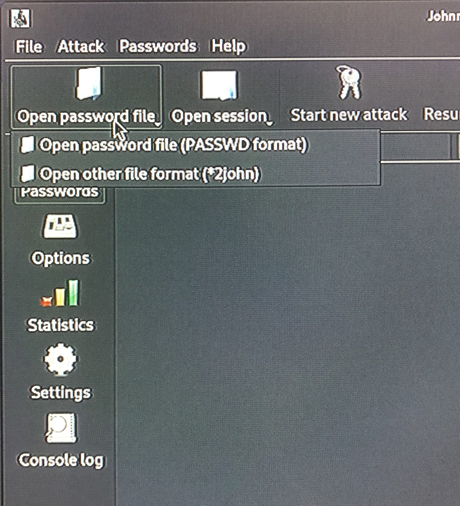 Johnnyでパスワード解析 | kali linux覚え書き