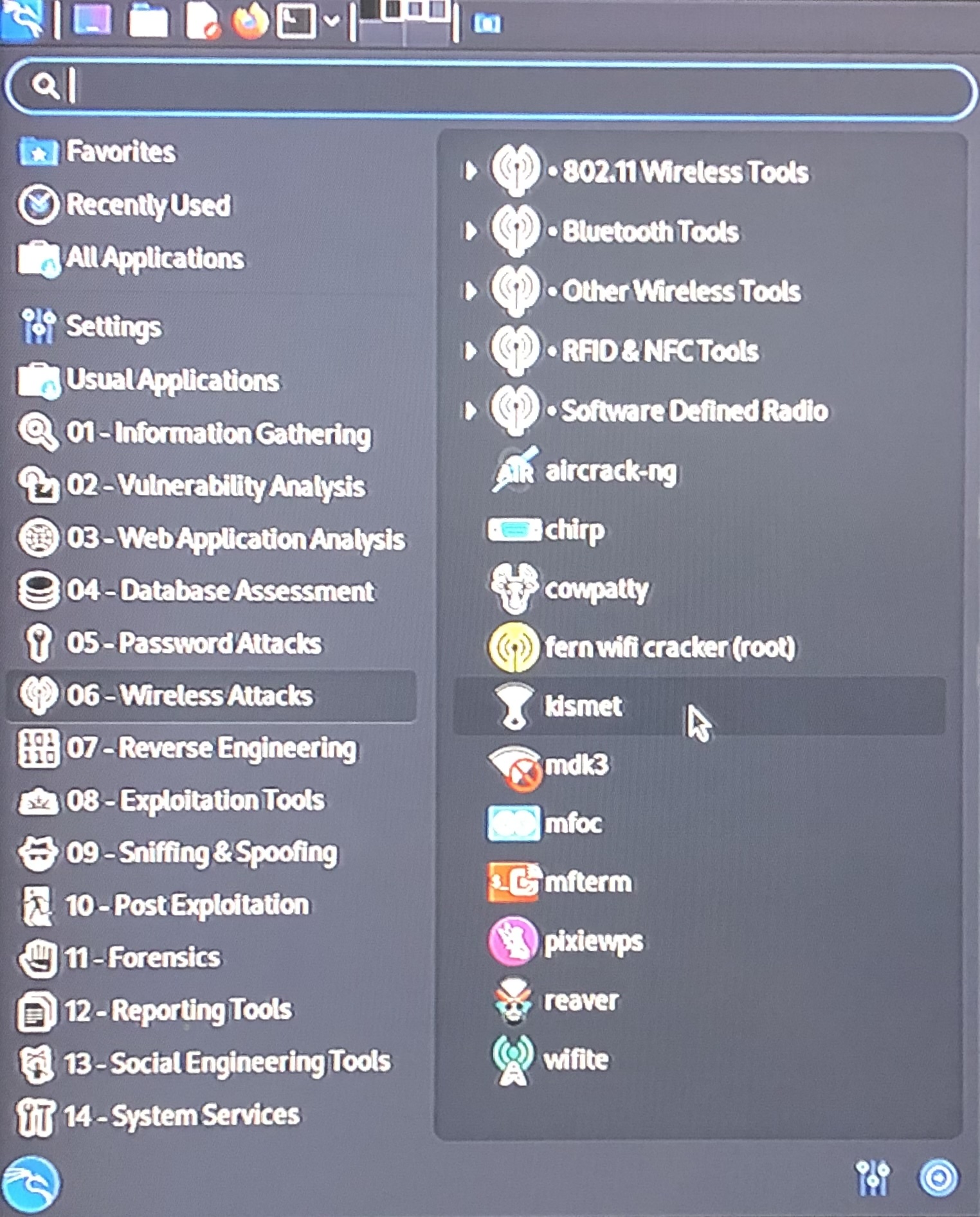 Kismetで電波を解析 | kali linux覚え書き