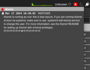Kismetで電波を解析 | kali linux覚え書き