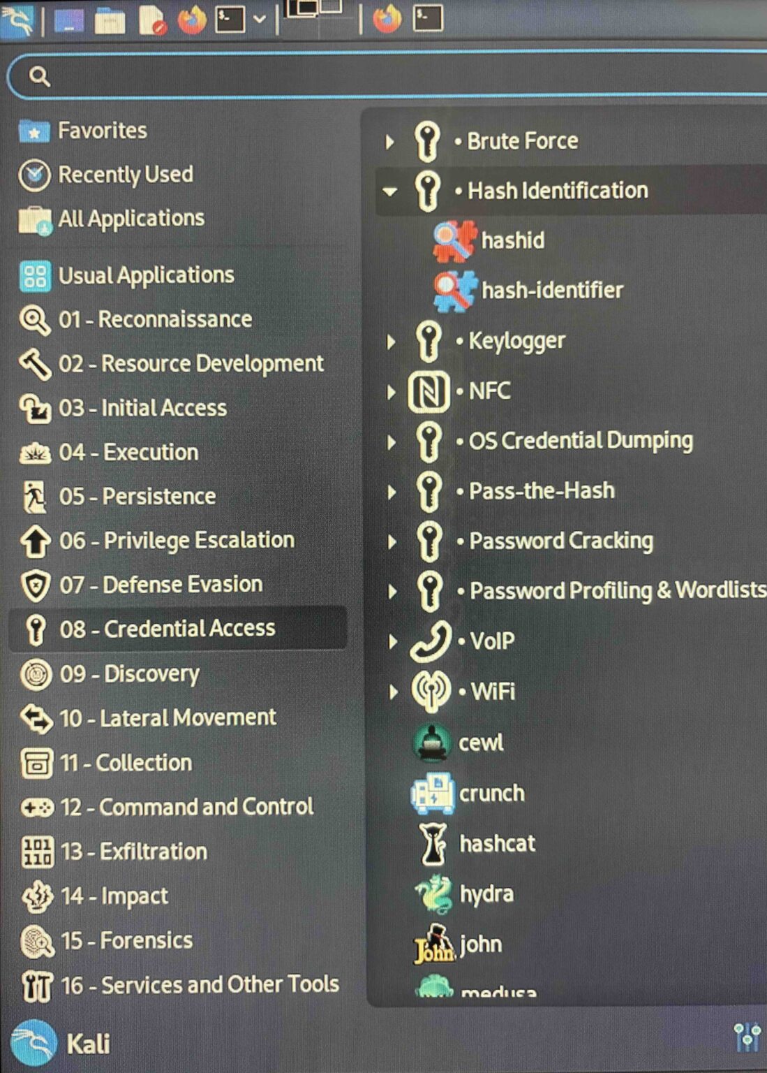 HashidとHash-identifier | kali linux覚え書き