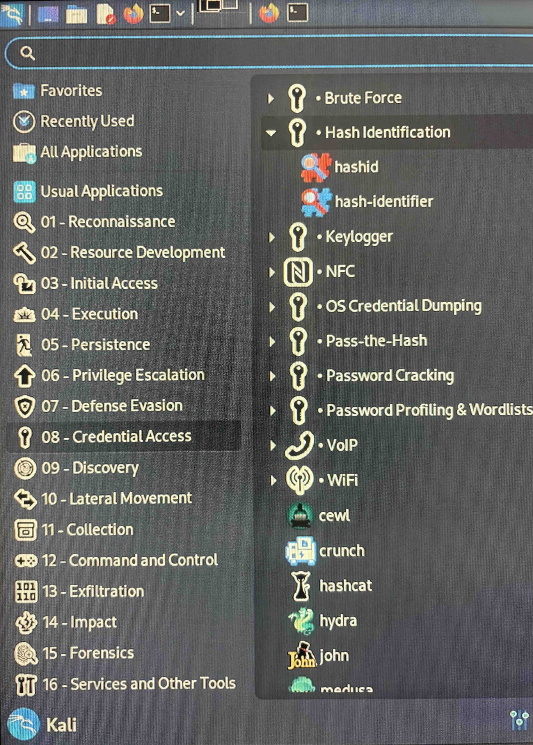 HashidとHash-identifier | kali linux覚え書き