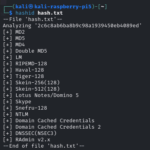 HashidとHash-identifier | kali linux覚え書き