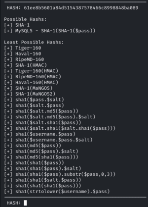 HashidとHash-identifier | kali linux覚え書き