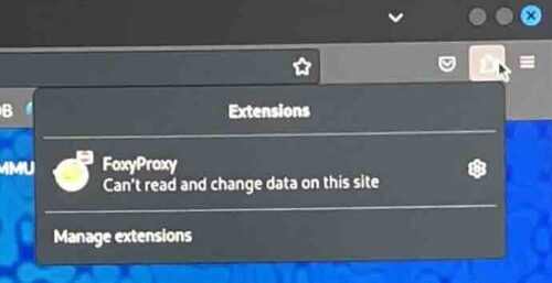 FoxyProxyでプロキシの切替 | kali linux覚え書き
